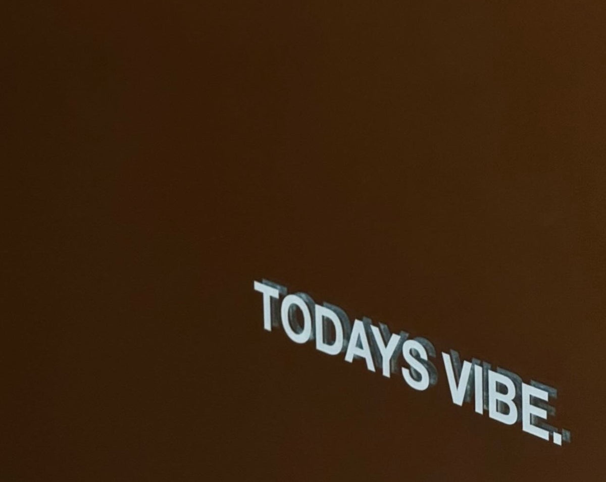 todays vibe sticker – mirrormerch