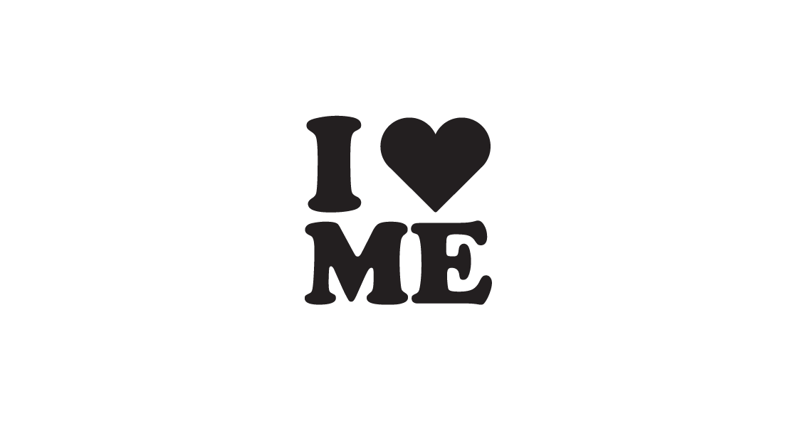 i love me sticker – mirrormerch