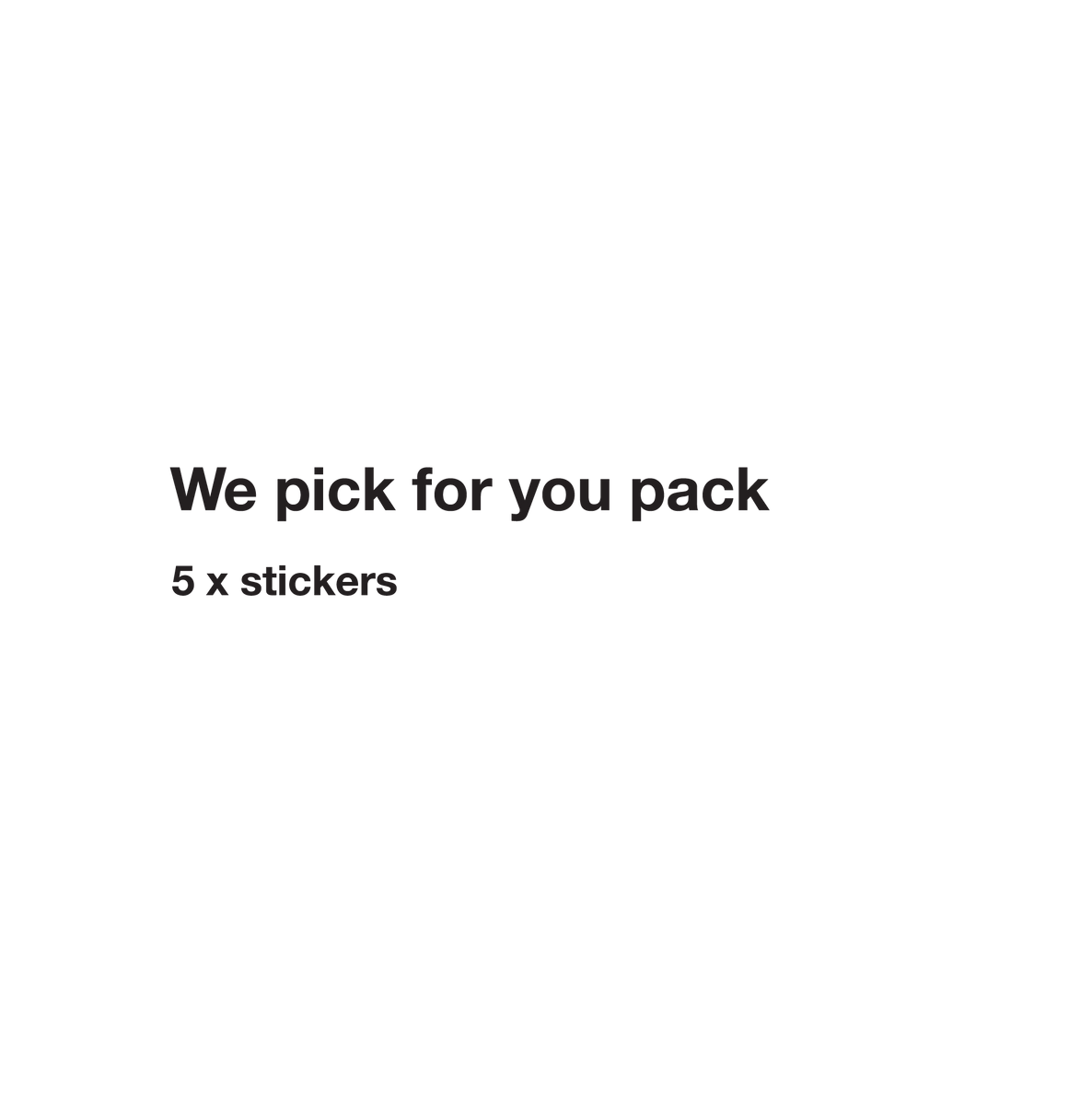 We pick for you pack – mirrormerch